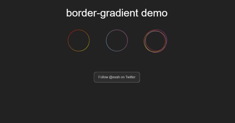 Top 30+ CSS Border Animations Examples 2023