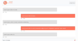 24 Bootstrap chat template - CodeWithRandom