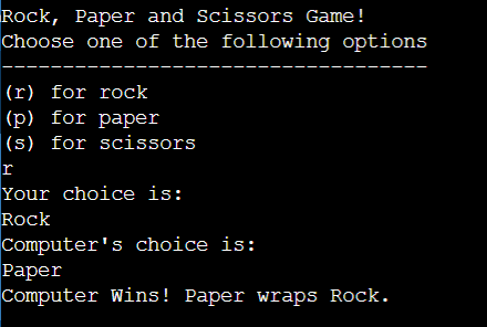 Rock Paper and Scissors Game Using C++ ( With Source Code)