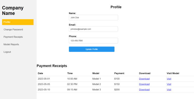 How to Create responsive payment receipts using Python