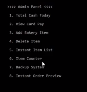 Bakery Management System using C++ (With Source Code)
