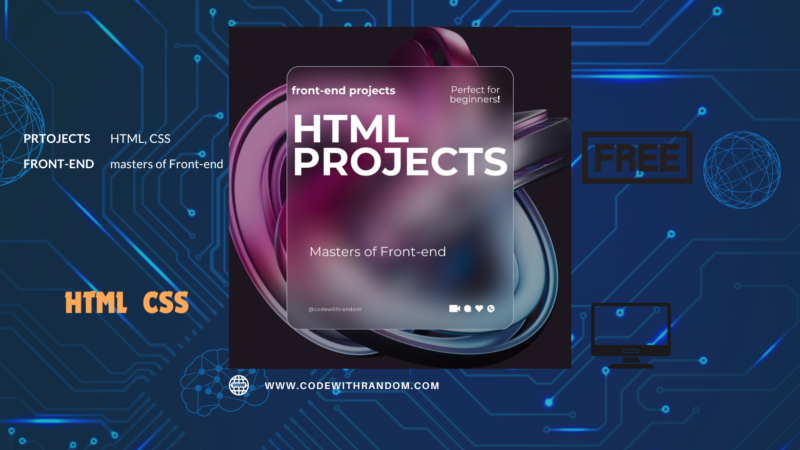 Top 15 HTML and CSS Projects
