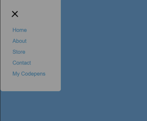15+ CSS Hamburger Menu - CodeWithRandom