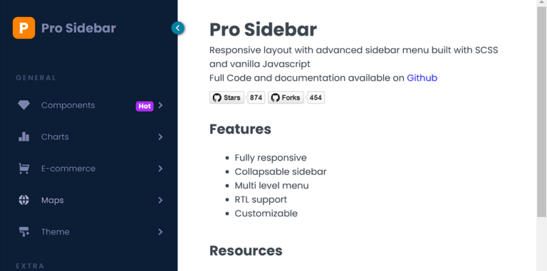 20+ CSS Sidebar Styles - CodeWithRandom
