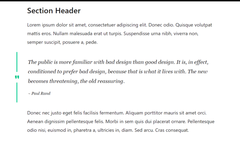 20+ Beautiful CSS Blockquotes - CodeWithRandom
