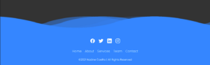 20+ CSS Footer Designs - CodeWithRandom