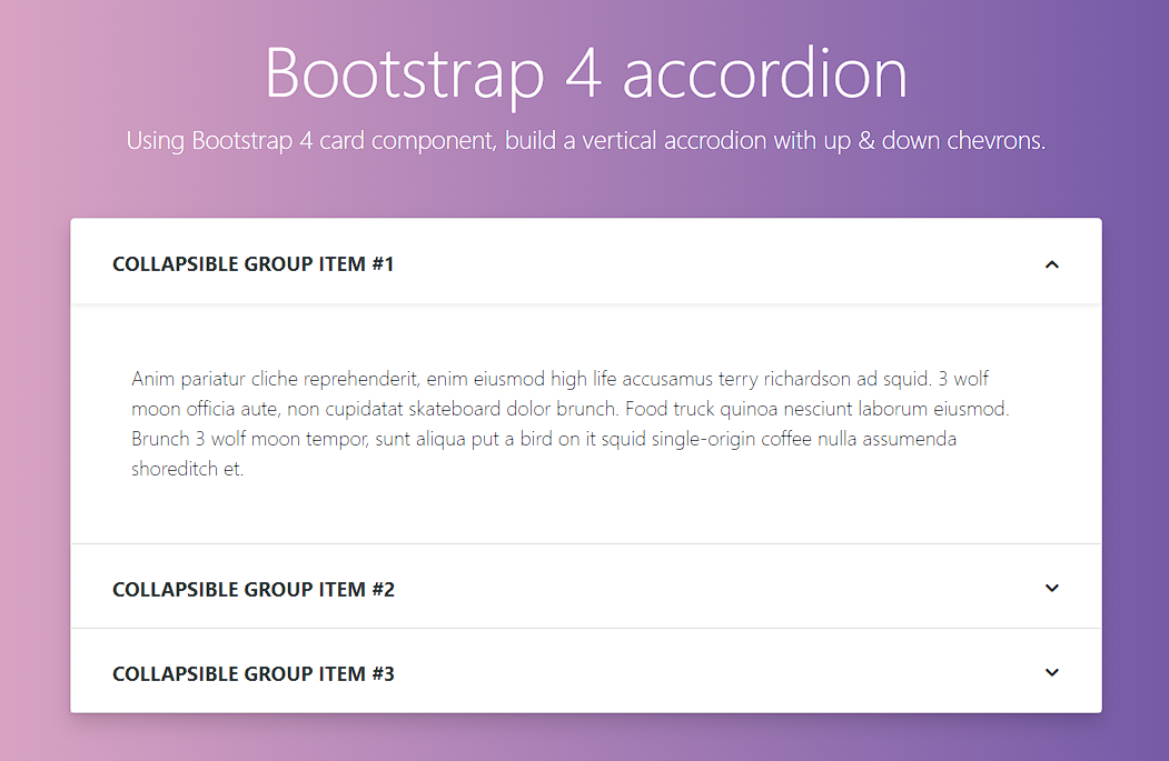20 Bootstrap Accordions Style Codewithrandom 6561