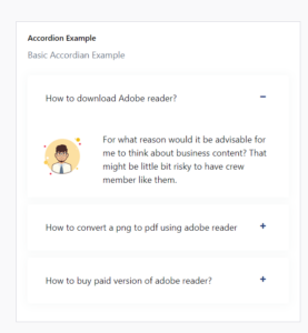 20+ Bootstrap Accordions Style - CodeWithRandom