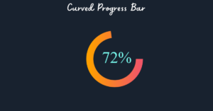 Building a Curved Progress Bar in JavaScript: A Step-by-Step Tutorial - CodeWithRandom