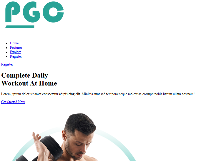 Gym Website Using Html Css And Javascript Source Code 9573