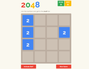 70+ Best JavaScript 2048 Games