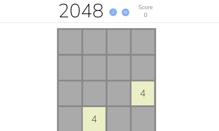 70+ Best JavaScript 2048 Games