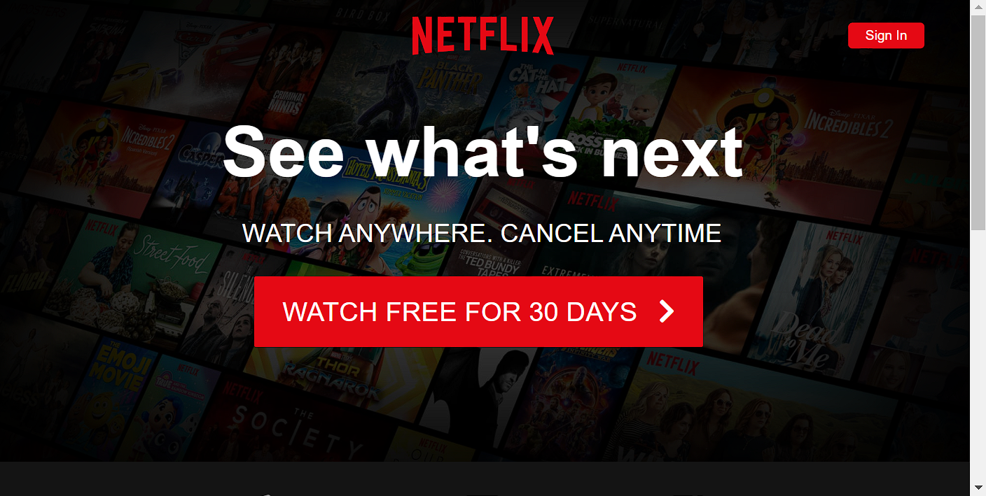 Create Netflix Clone Using Htmlcss And Js Source Code