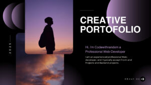 Responsive Portfolio Website Using Html & Css (Source Code)