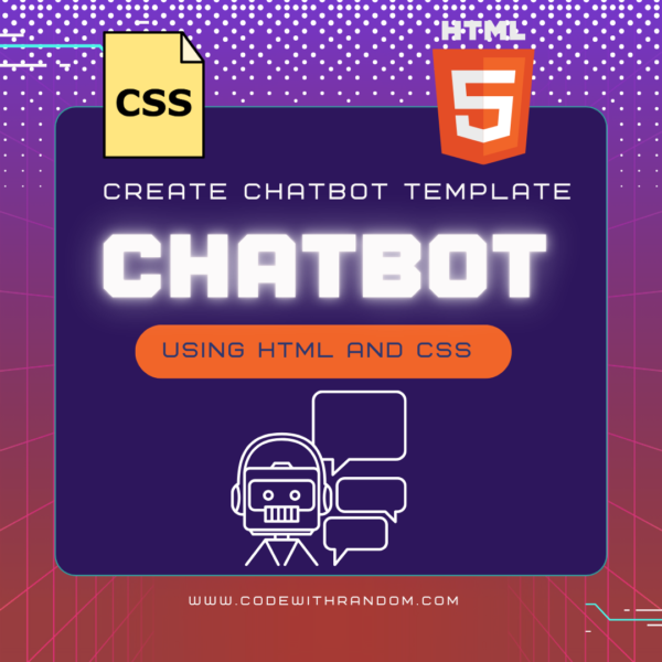 Chatbot Template Using HTML and CSS Chatbot Template Using HTML and CSS