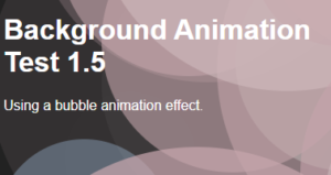 40+ Bubble Animation Effects (Free Code)