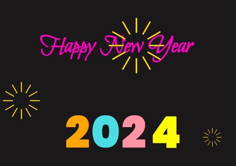 Happy New Year Animation Using Html And Css