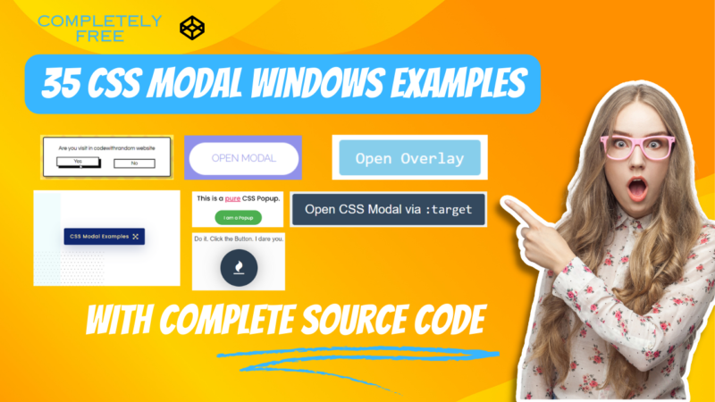35 Css Modal Windows Examples