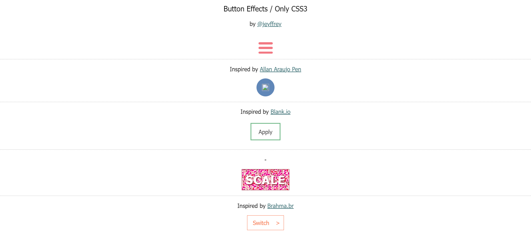 33 Css Hover Effects Examples