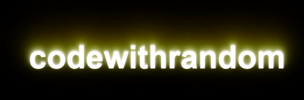 33+ CSS Glow Text Effects Examples