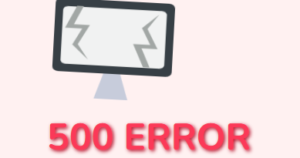 500 Error Page HTML CSS Templates - CodeWithRandom