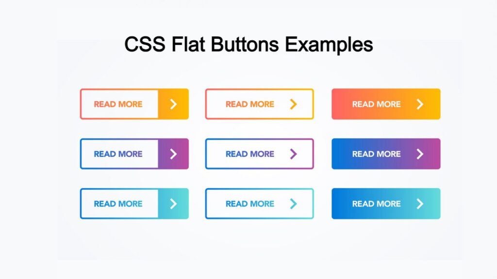 33 Css Flat Buttons Examples