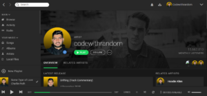 Spotify Clone Project Using HTML and CSS (Source Code)