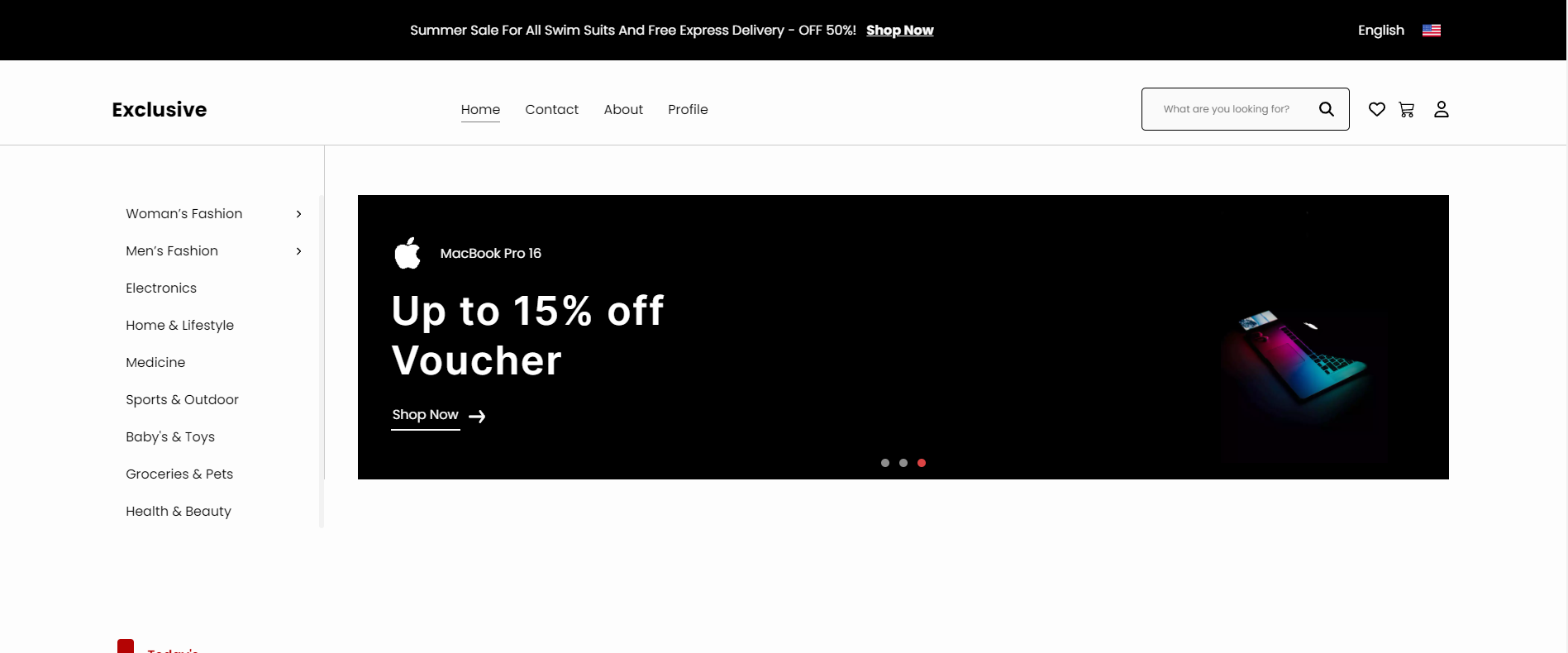 Create E Commerce Website Using React