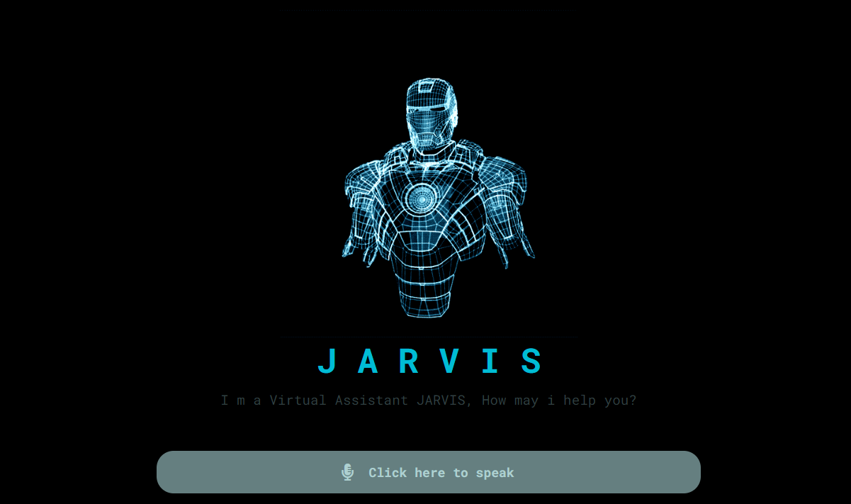 Jarvis Chatbot Virutal Assistant Using Javascript