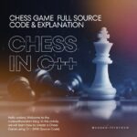 Chess Game Using C++ (With Source Code)