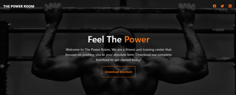 Create Gym Website Using HTML and CSS (Source Code)