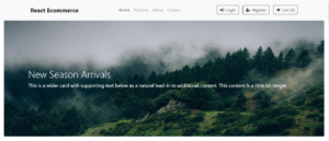 Building an ECommerce Website in ReactJS Free Source Code