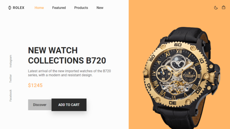 20+ responsive ecommerce website templates using HTML with CSS ...