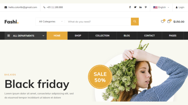 20 Responsive Ecommerce Website Templates Using Html With Css Codewithrandom