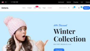20+ responsive ecommerce website templates using HTML with CSS ...