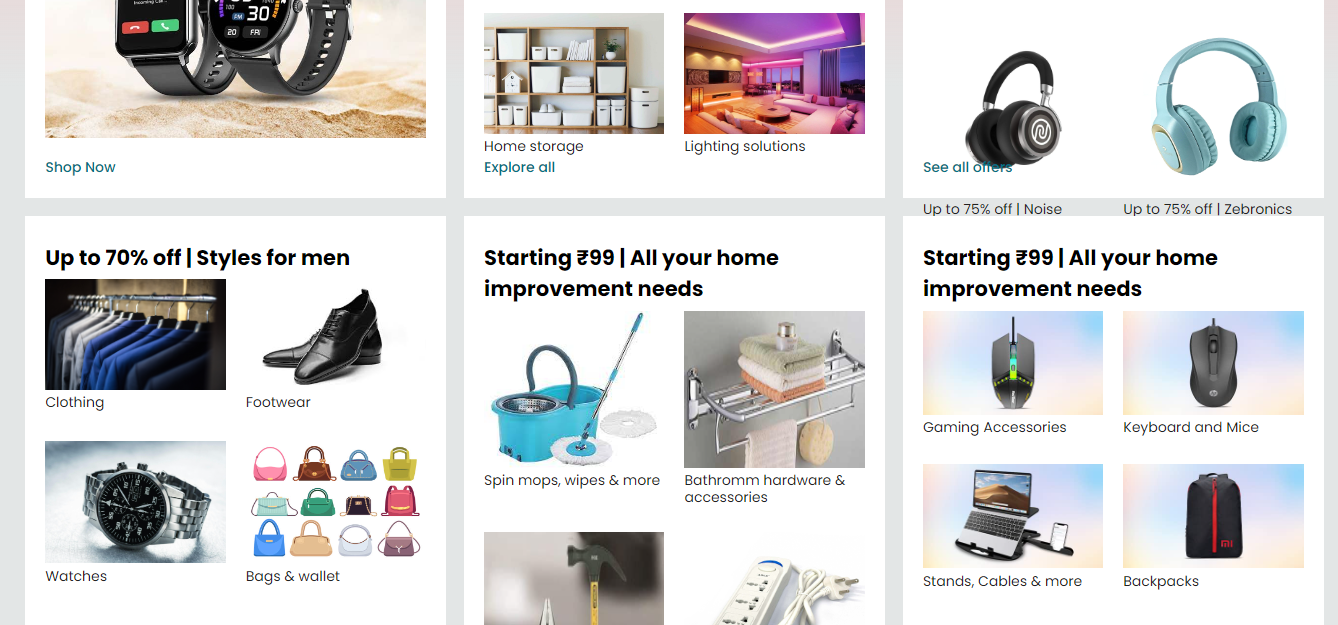 Amazon Clone Using Html And Css Codewithrandom