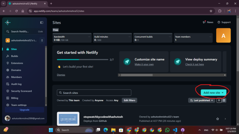 Complete Guide To Hosting a Website for Free Using Netlify