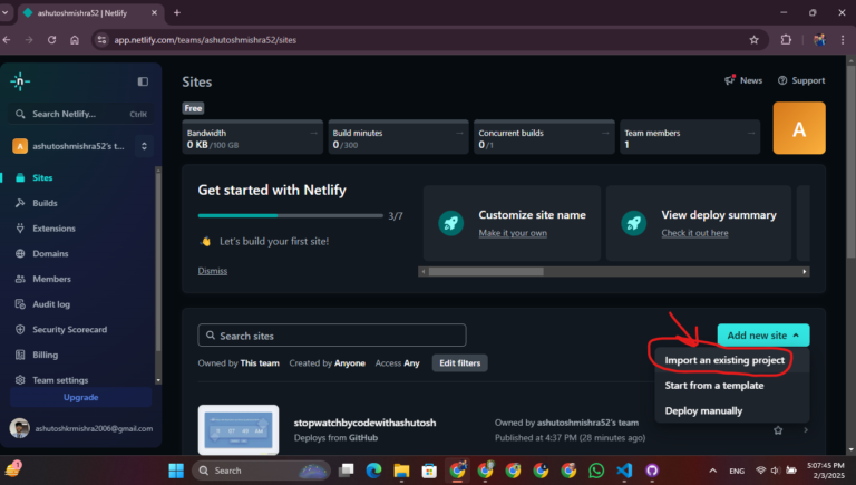 Complete Guide To Hosting a Website for Free Using Netlify